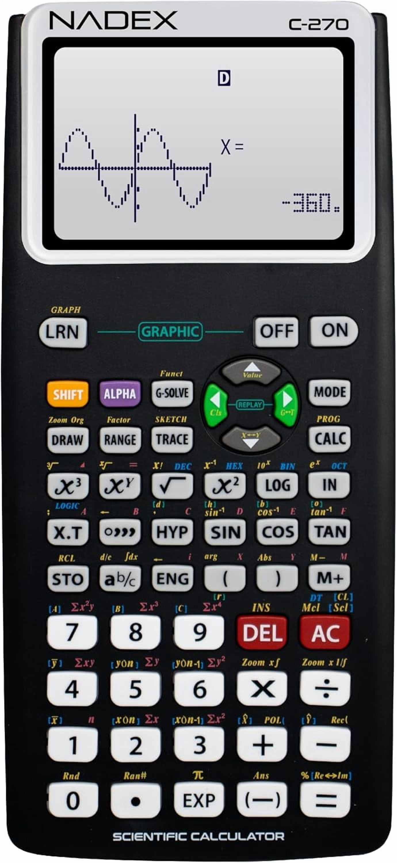Scientific Calculator with Graph Functions for Colle and High School ...