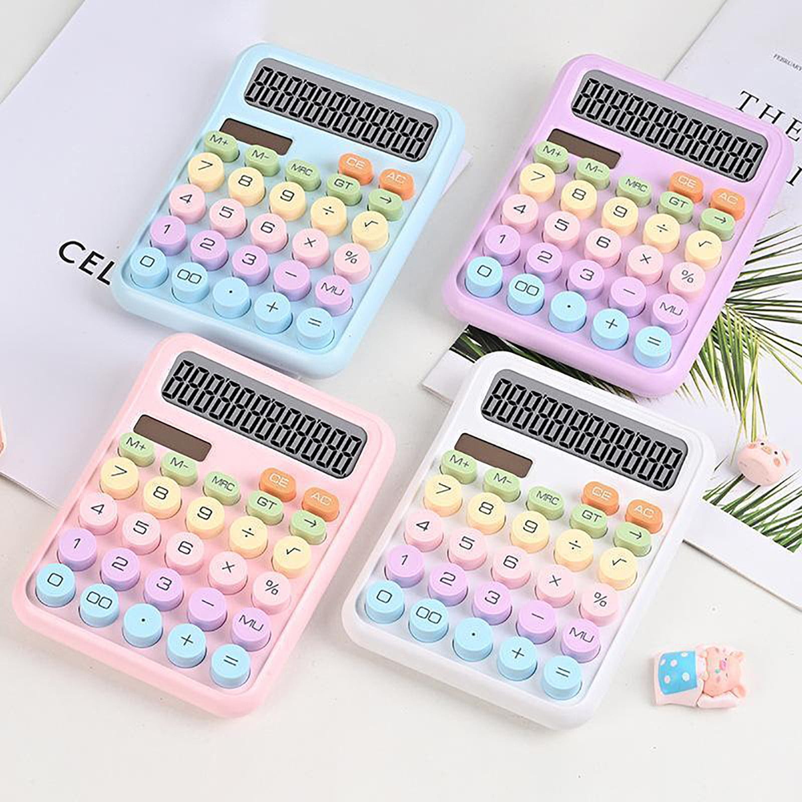 Scientific Calculator High Color Dopamine Design | 12-Digit Large LCD ...