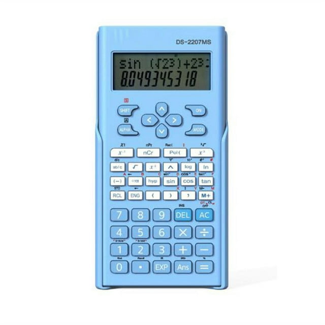 THLKIF Scientific Calculator Two-Line Display - Multifunctional Slim ...