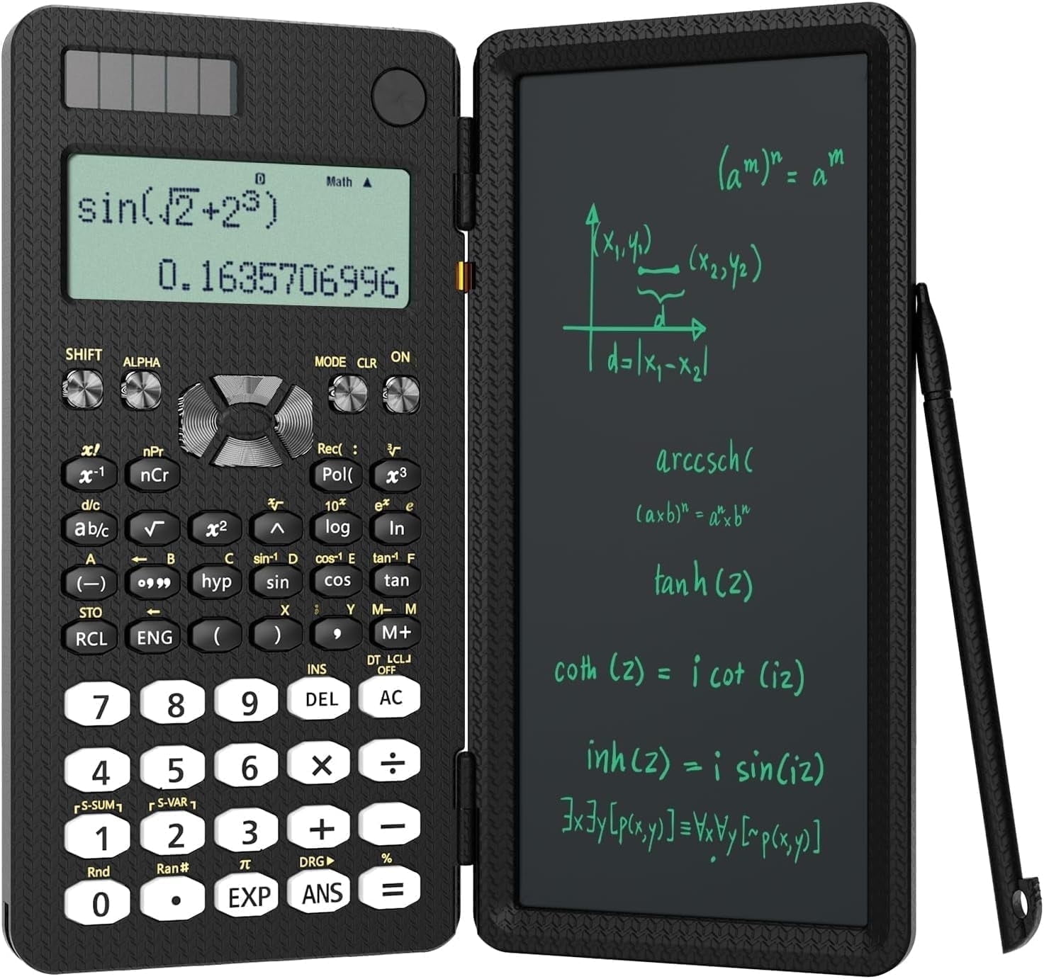 Scientific Calculator for Students, 82 MS Foldable Science Calculator ...