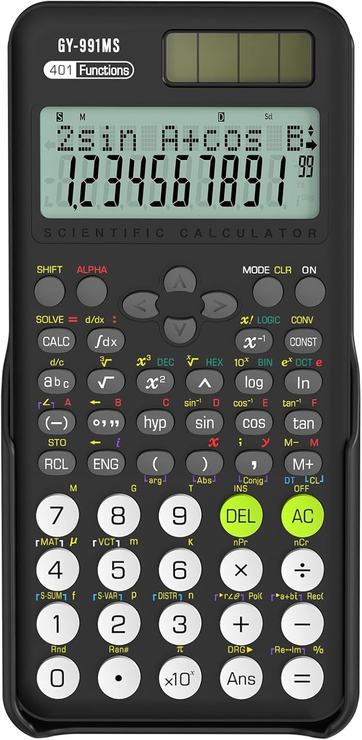 NEWYES 991 MS Scientific Calculator for Students, Science Calculator ...