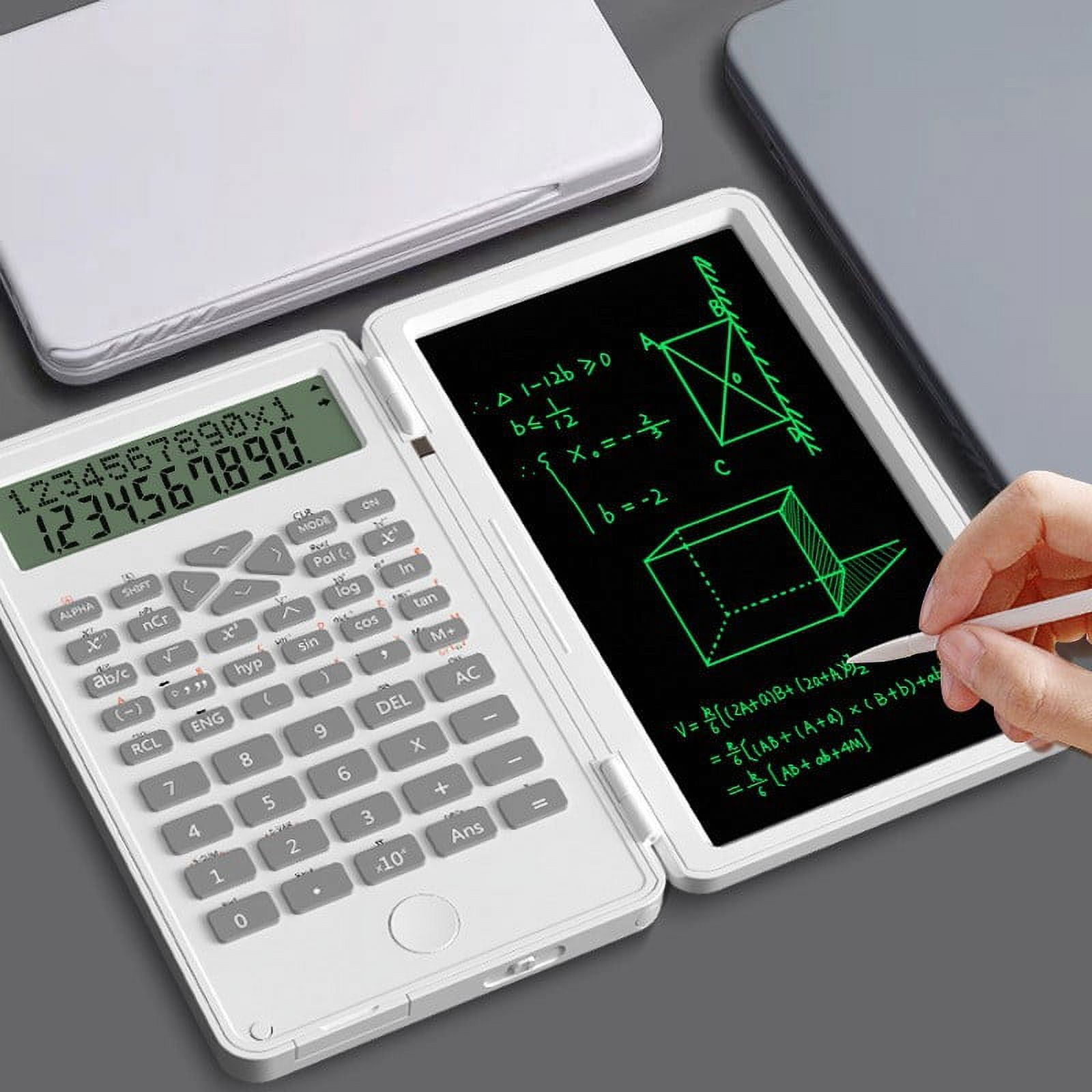 Scientific Calculators, 12-Digit LCD Display With Erasable Writing ...