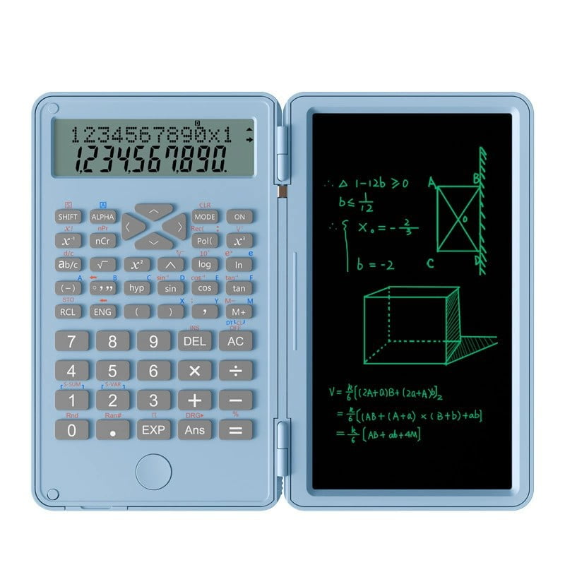 Scientific Calculators, 12-Digit LCD Display With Erasable Writing ...