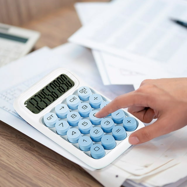 Basic Standard Calculators Mini Digital Desktop Calculator With 10 ...