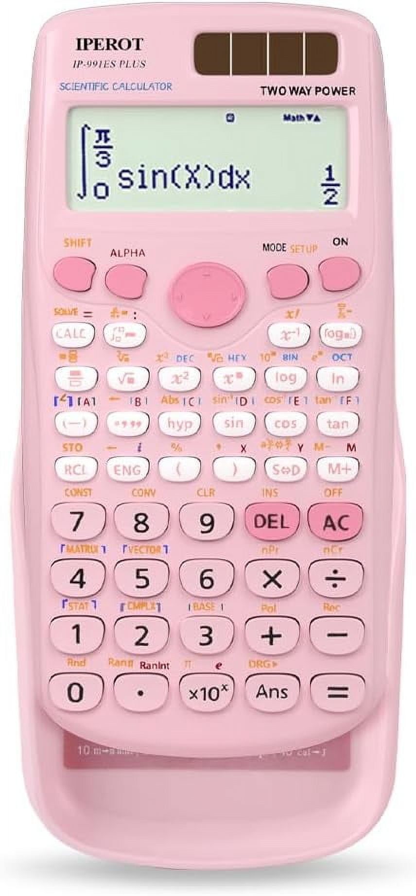 Scientific Calculators, Pink Scientific Calculator 417 Function ...
