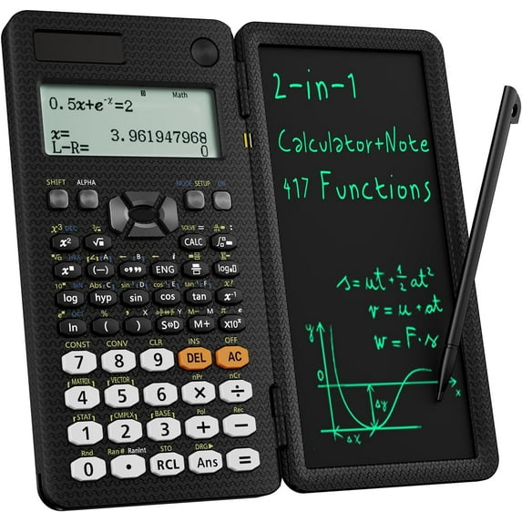 Scientific Calculators for Students 991ES Office Desktop, 4-Line ...