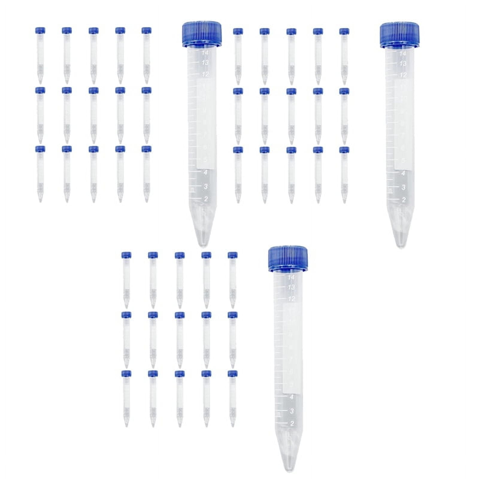 Scientific Conical Centrifuge Tubes 15ML, 150 Pack Plastic Test Tube ...