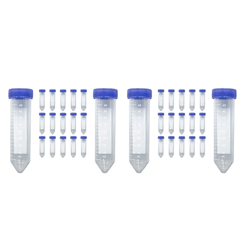 Scientific Conical Centrifuge Tubes 50ML,[100 Pack] Plastic Test Tube ...