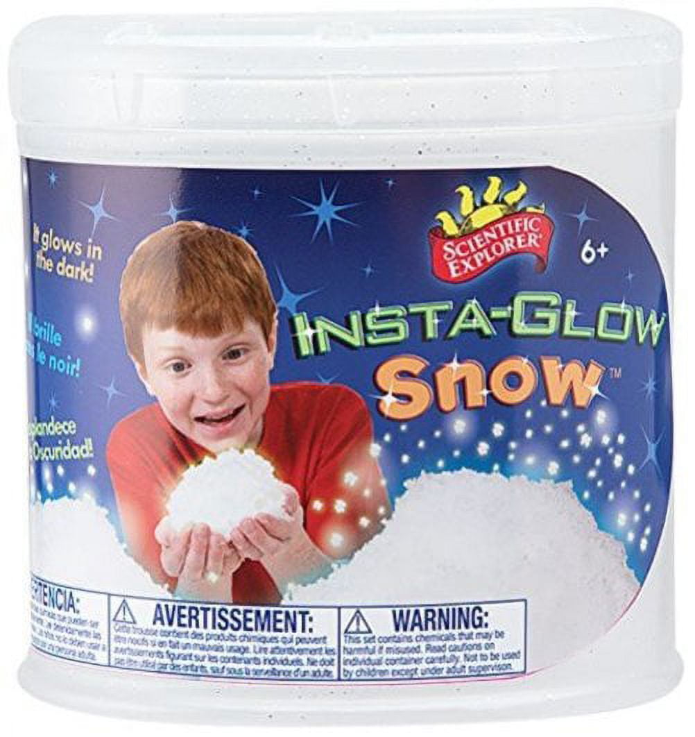 Scientific Explorer Insta-Glow Snow - Walmart.com