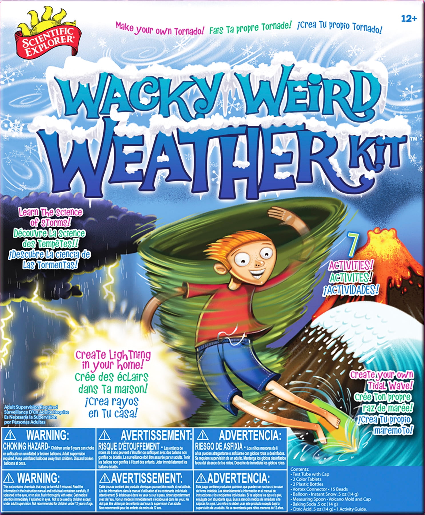 Scientific Explorers Wacky Weird Weather Kit- - Walmart.com