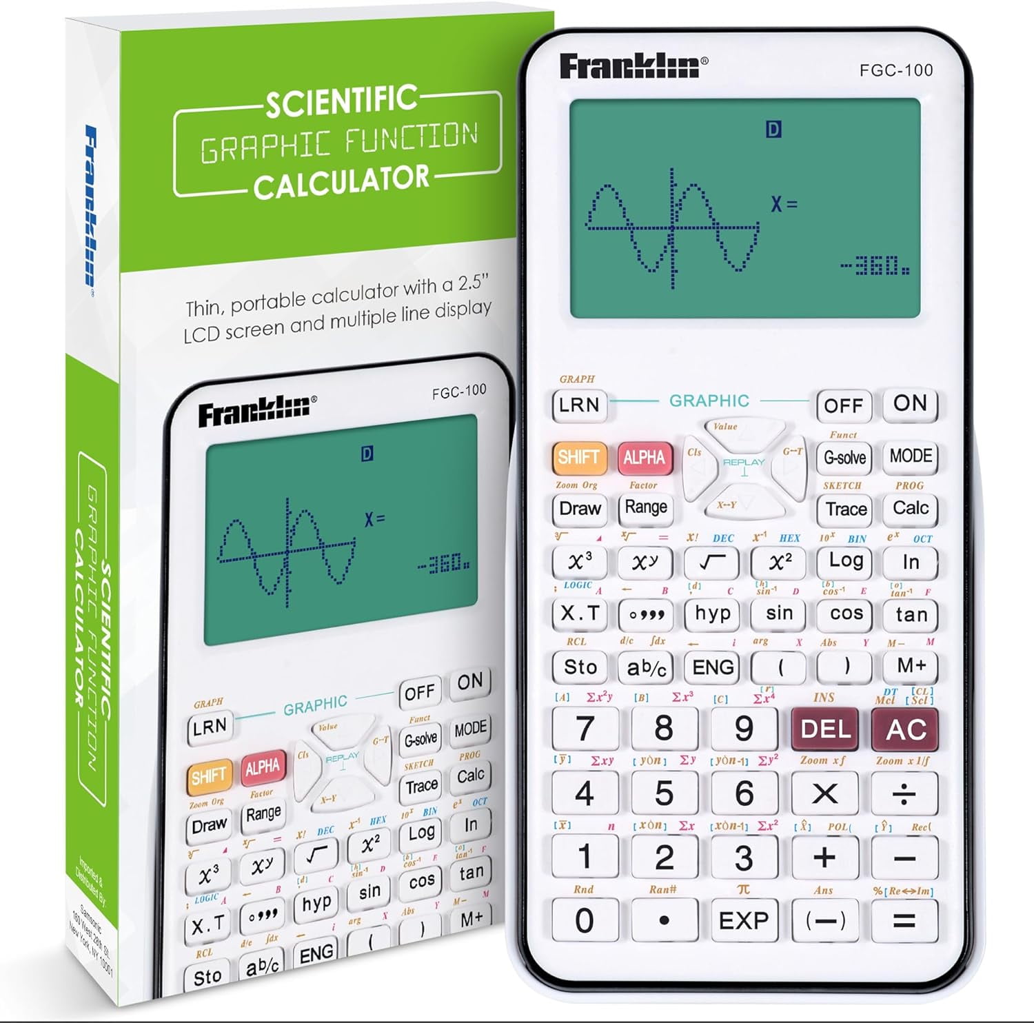 Scientific Graphing Calculator with 3 Operating Modes - Scientific ...