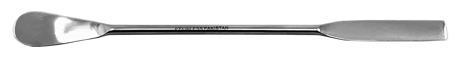 Scientific Labwares Stainless Steel Lab Spatula with Flat Square/Spoon ...