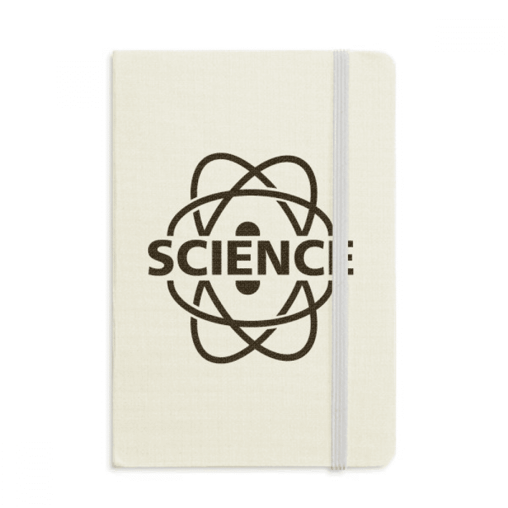 Scientific Molecular Structure Around Notebook Official Fabric Hard ...