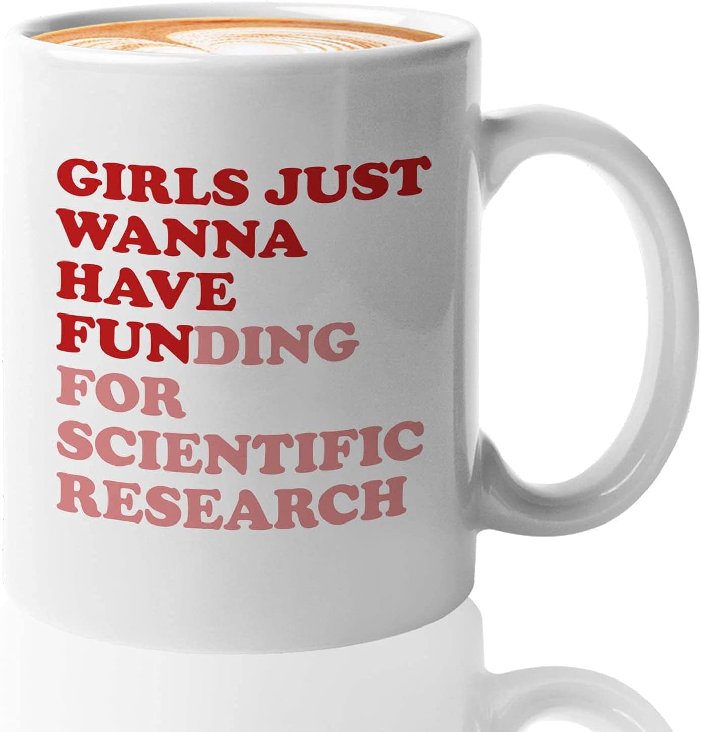 Scientist Coffee Mug 11oz White - Girls Just Wanna Have Funding ...