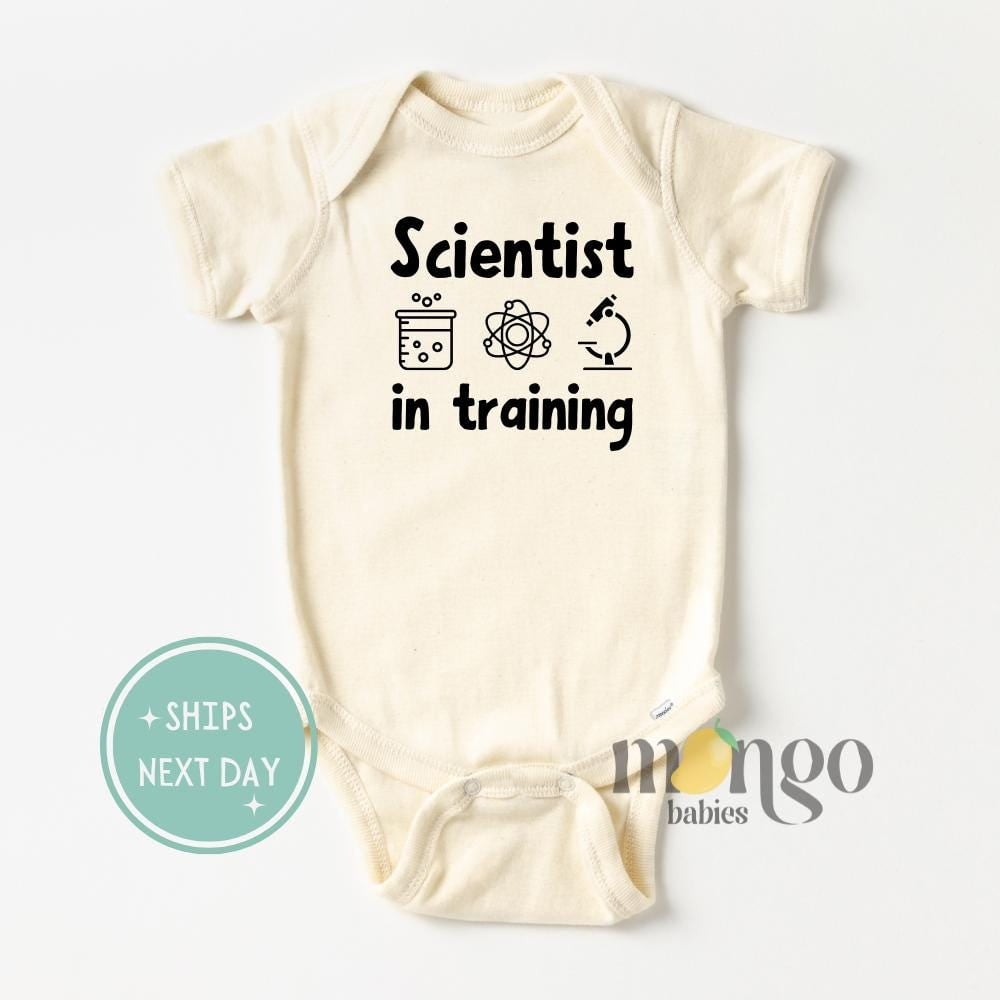 Scientist In Training Baby Onesies Science Baby Shower Gifts Future ...