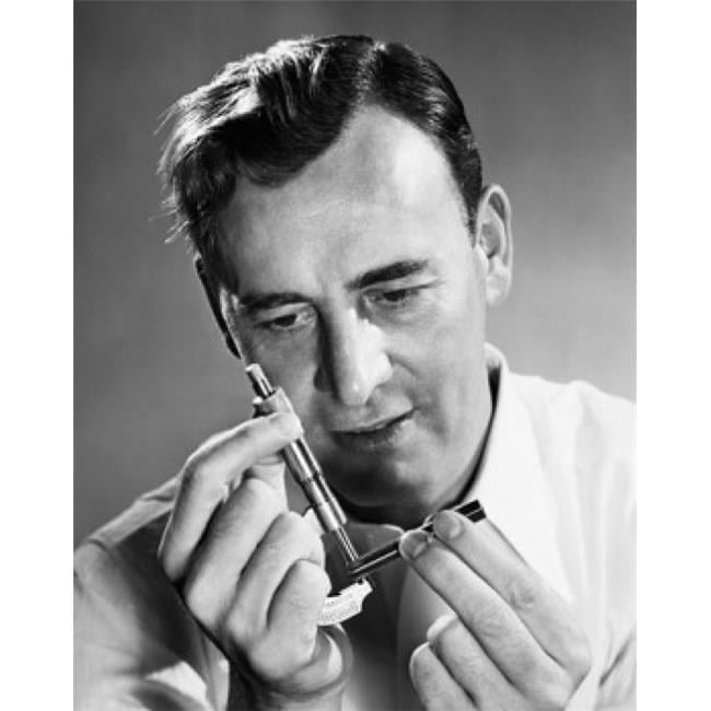 Scientist Using a Micrometer Screw Gauge Poster Print - 18 x 24 in ...