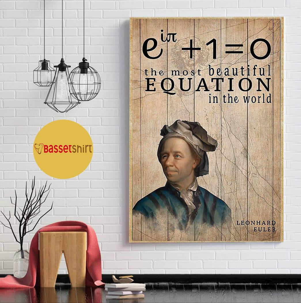 Scientist the most beautiful equation in the world poster 16 x 24 Inch ...