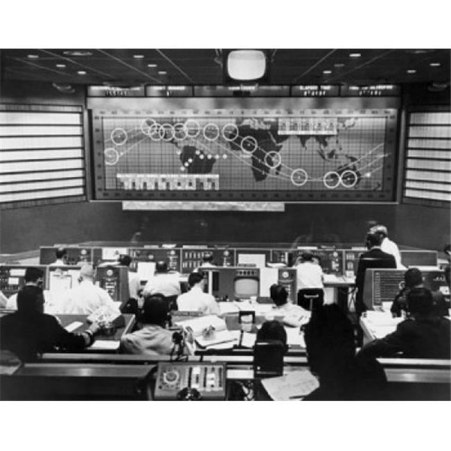 Scientists Working in a Control Room Mercury Control Center Cape ...