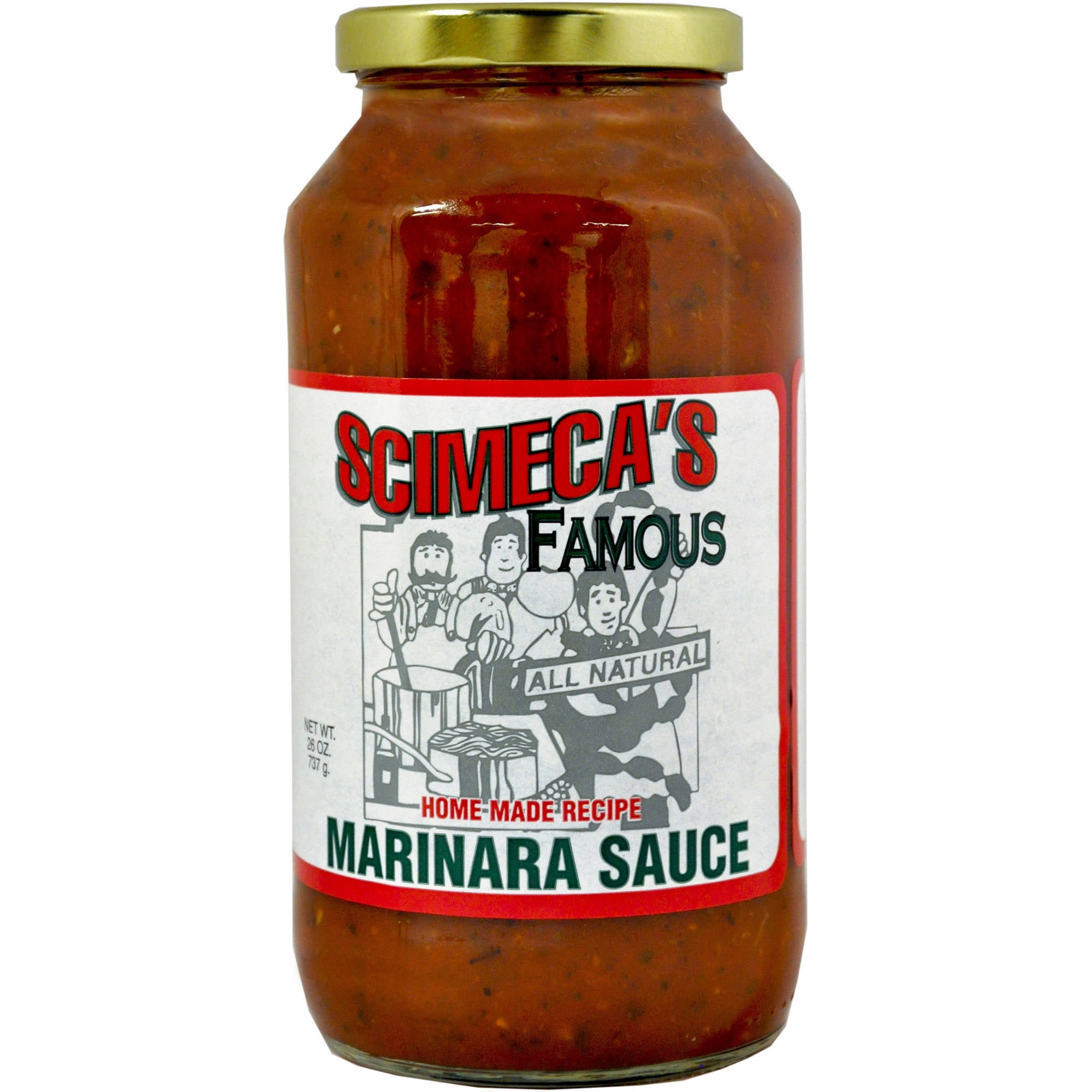 Scimeca's Marinara Sauce 26 Oz - Walmart.com