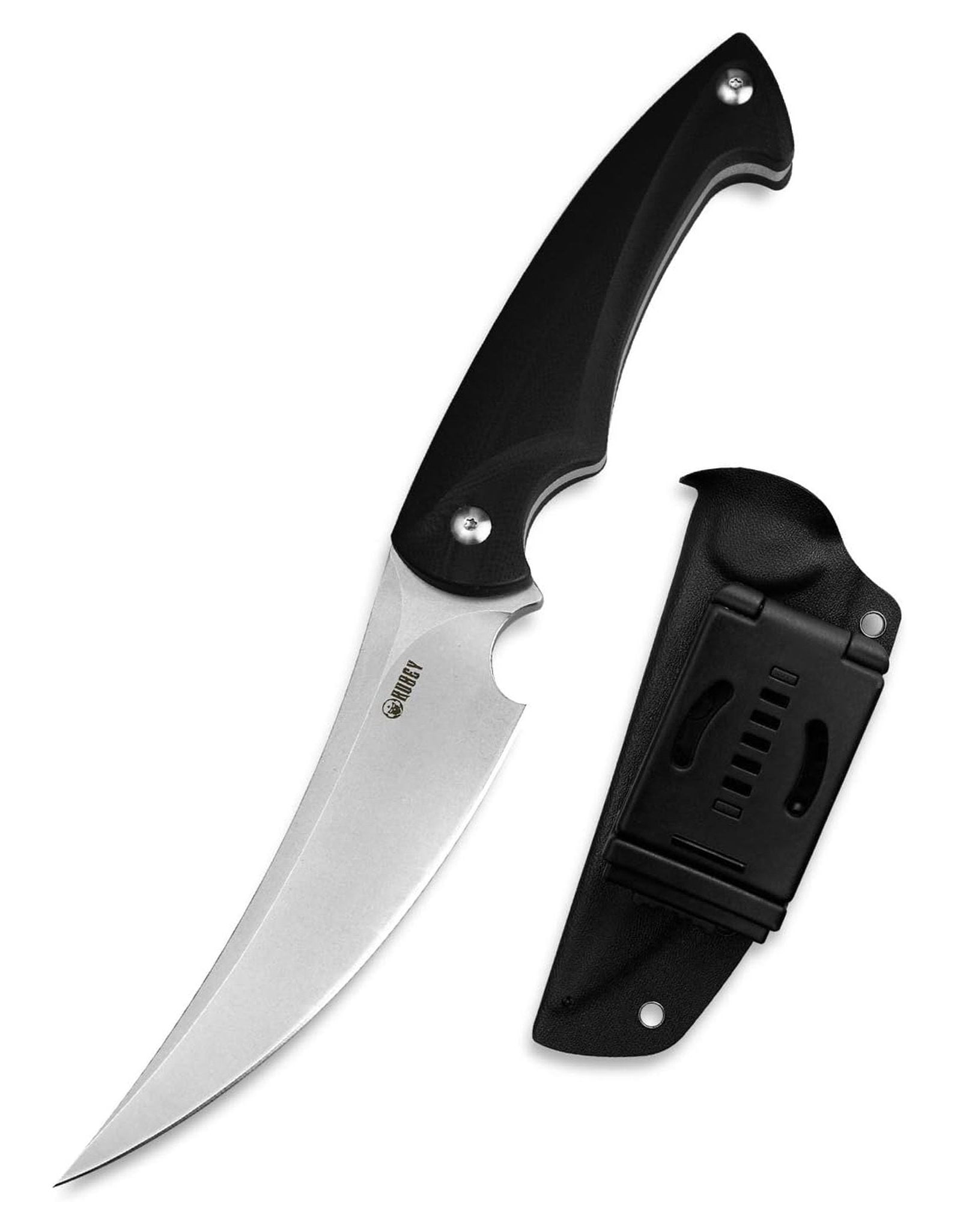 Scimitar KU231 10.4in Fixed Blade Hunting Knives with 5.4in Trailing ...