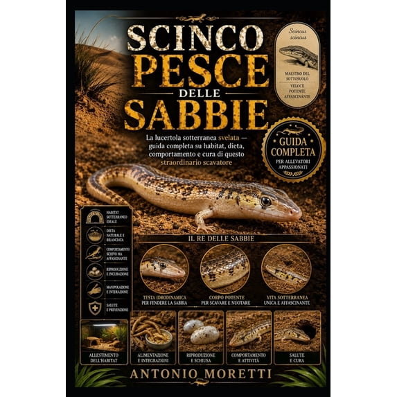 Scinco Pesce Delle Sabbie: La lucertola sotterranea svelata - guida ...