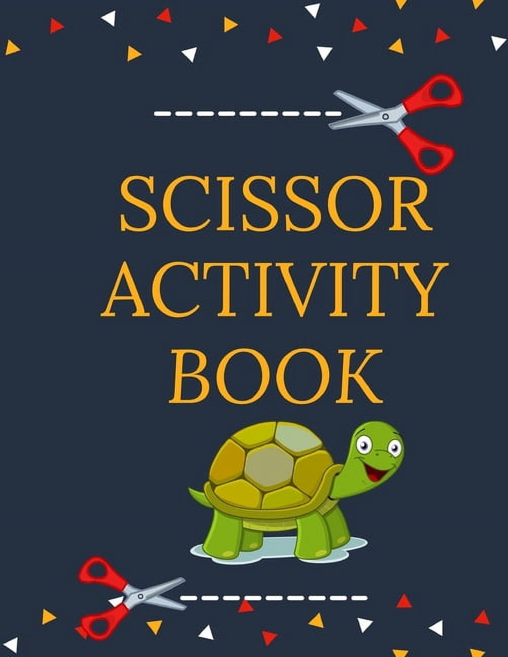 Scissor Activity Book: Cut and Glue Activity Book for Kids (Paperback ...
