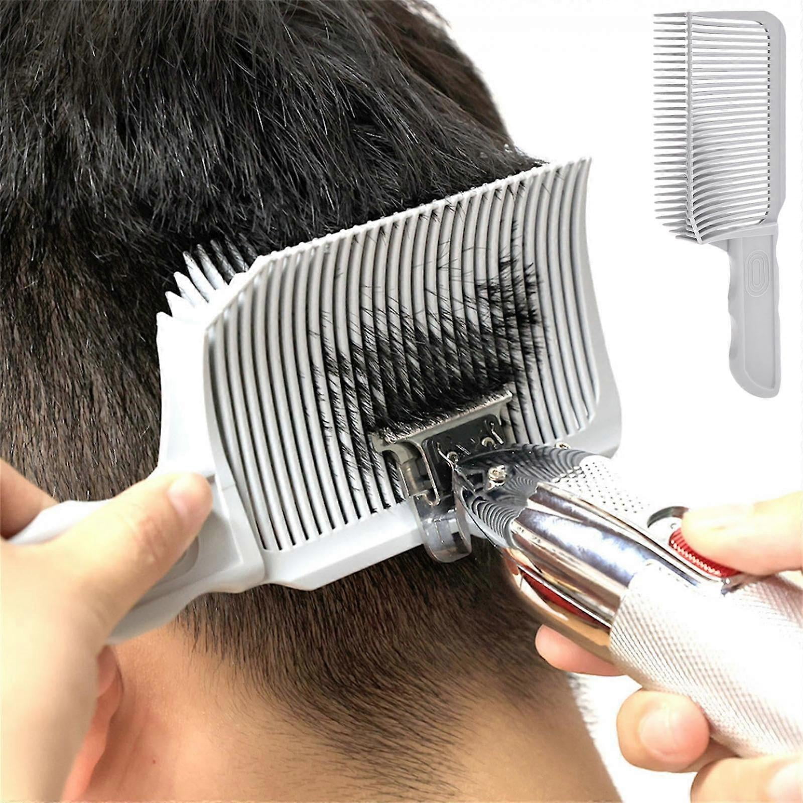 Scissor Clipper Over Comb Hair Cutting Tool, A Haircut Fade Combs, Professionally Curved ...
