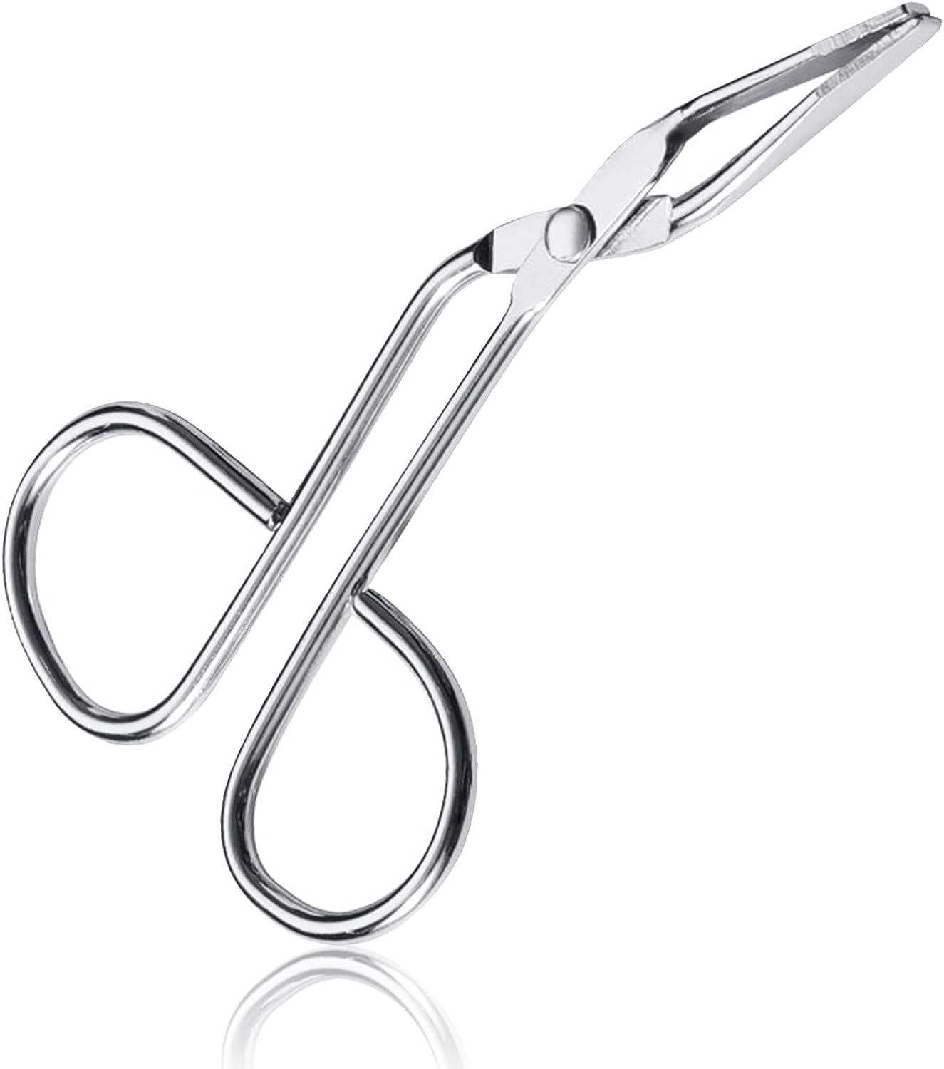 Scissor Handle Eyebrow Tweezer Professional Scissor Handle Slant Tip ...