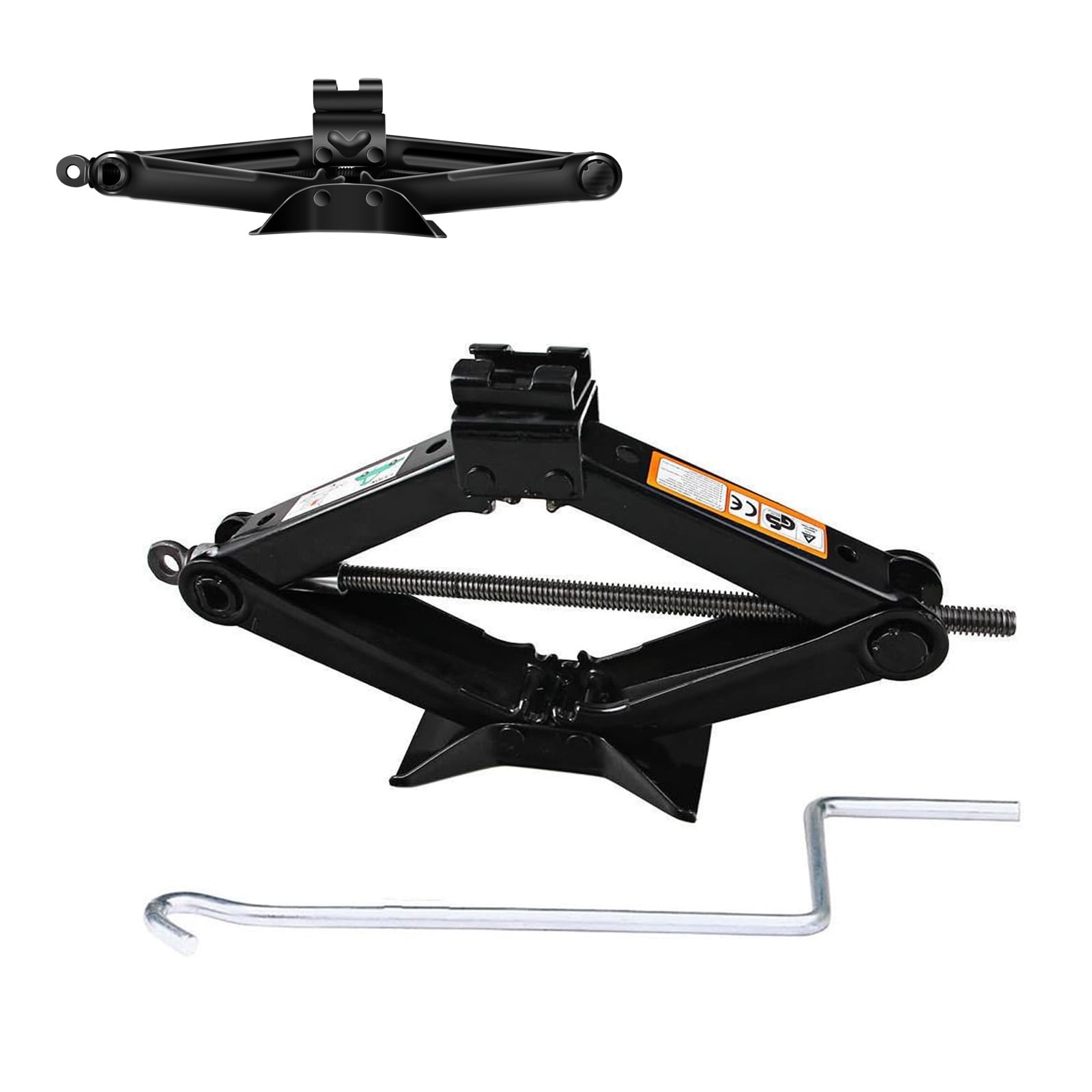 Scissor Jack 2 Tonne Load Capacity, Universal Lift Jack for Car ...