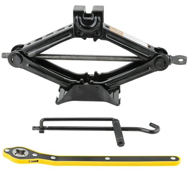Scissor Jack for Cars - 2 Ton Car Jack with 3.9" to 15.2" Lifting Range ...