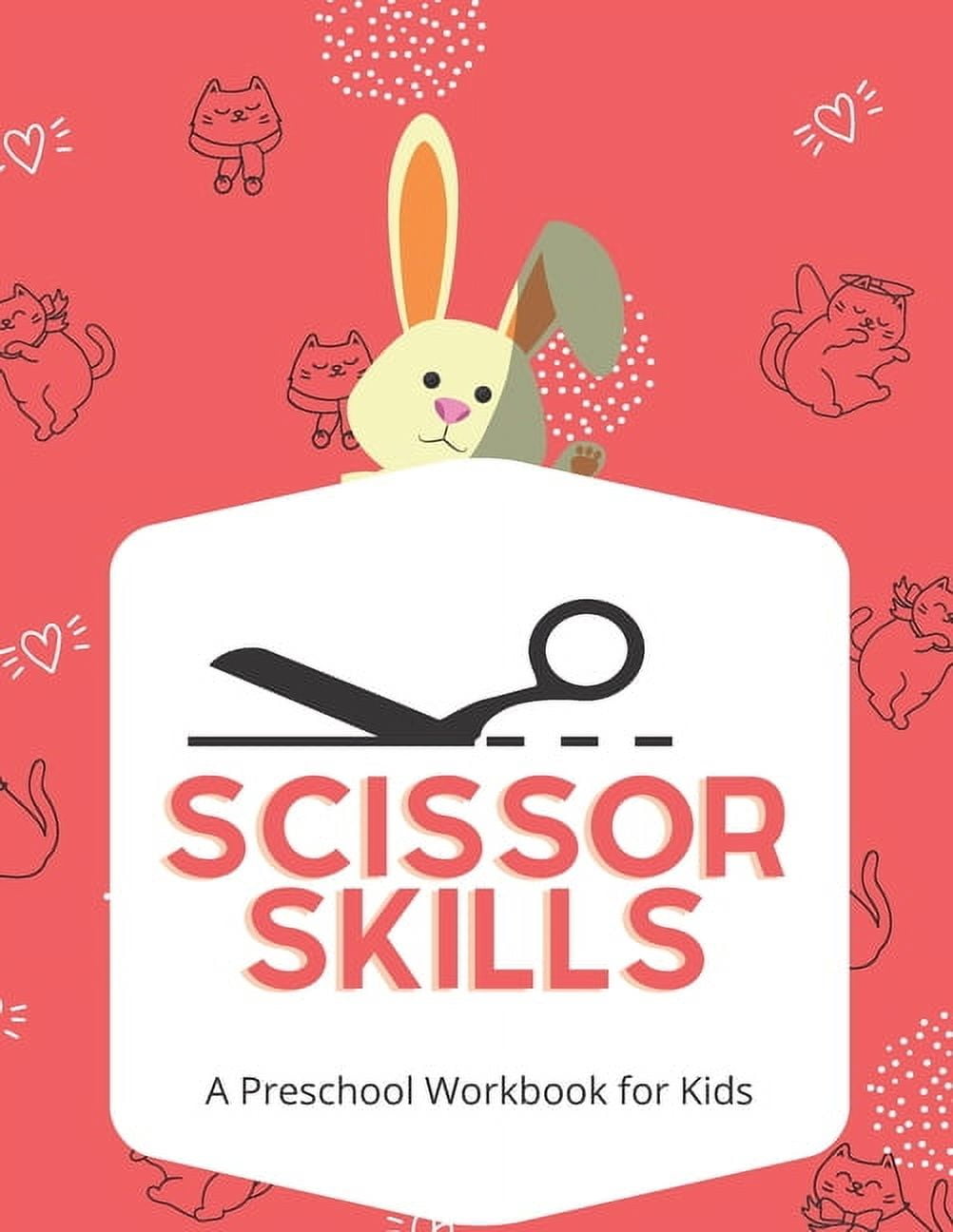 Scissor Skills A Preschool Workbook for Kid: Enjoyable Cutting Practice ...