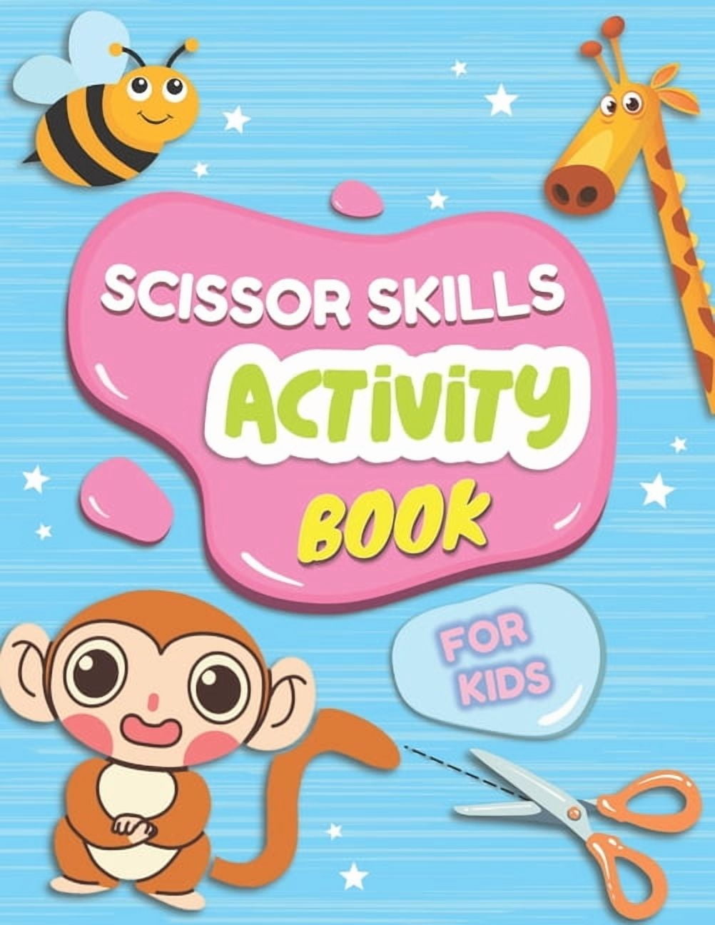 Scissor Skills Activity Book For Kids - Walmart.com