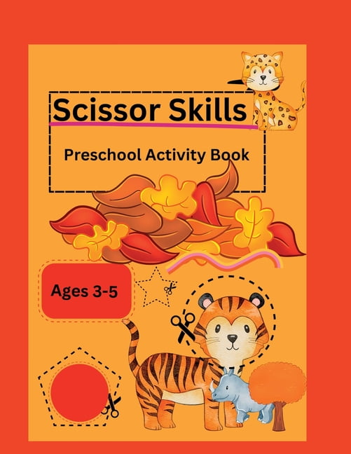 Scissor Skills-Preschool Activity Book (Paperback) - Walmart.com