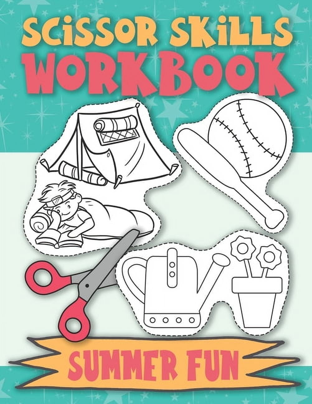 Scissor Skills Workbook Summer Fun: Scissor Practice for Preschool ...
