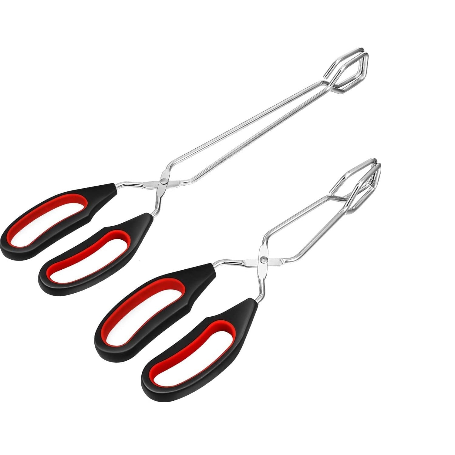 Scissor Tongs,3 Pieces Stainless Steel Kitchen Barbecue Scissor Tong ...