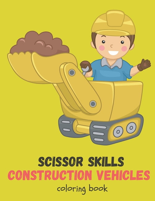 Scissor skills construction vehicles : A Fun Cutting Practice Activity ...