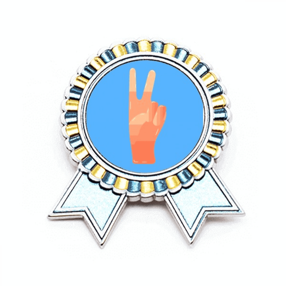 Scissorhands Netcut Clippers Lively Hand Badge Brooch Pin Winner Award ...