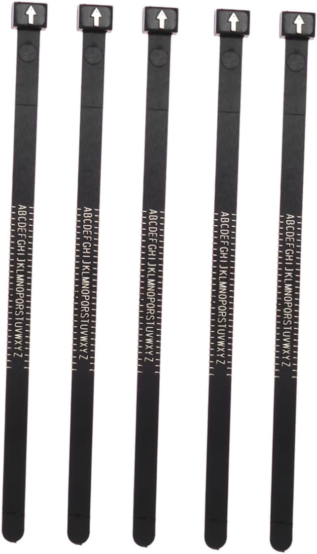 Scissors 5pcs Uk Measuring Ruler Rulers Size Lap Tools Finger Black ...