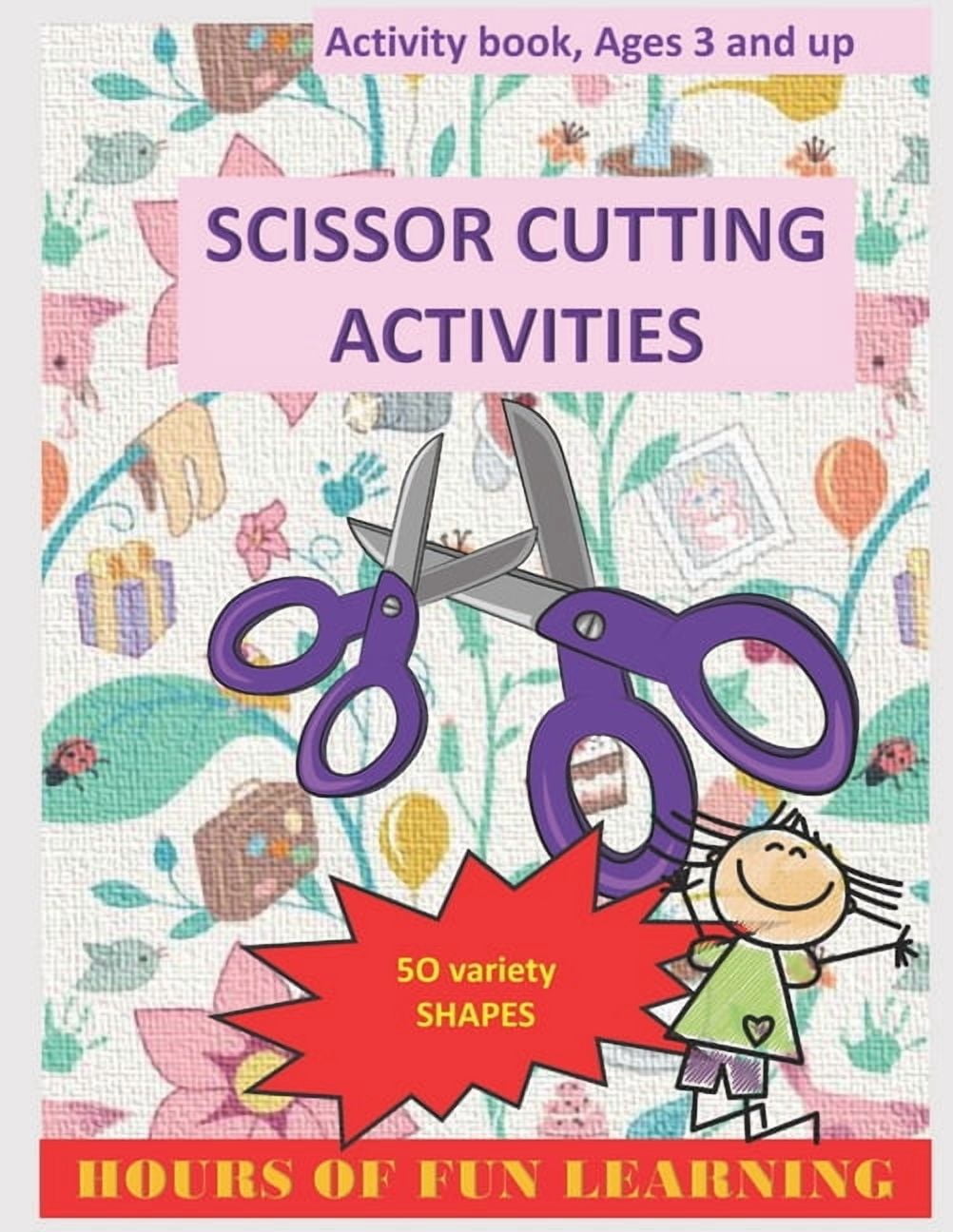 Scissors Cutting Activities: For kids ages 3-5, who love creative ...