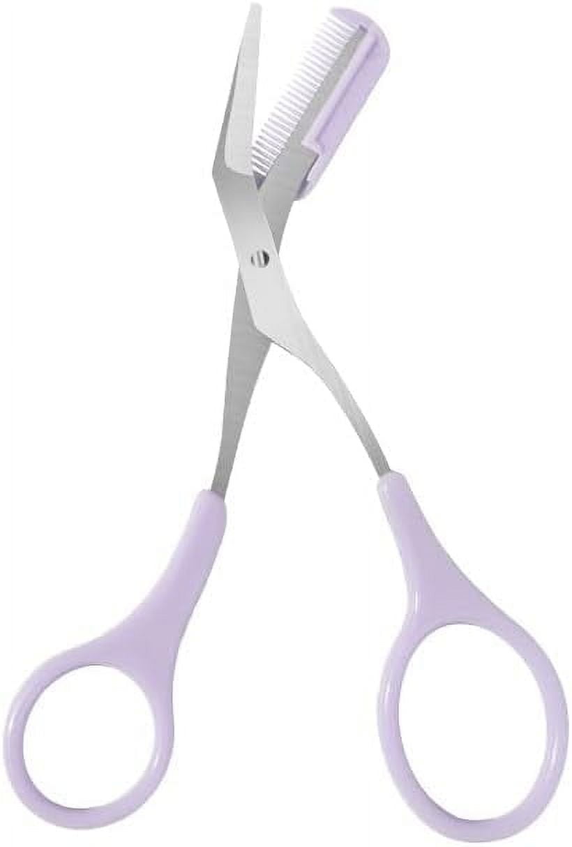 Scissors Eyebrow Scissors Comb Stainless Steel Eyebrow Scissors Clip ...