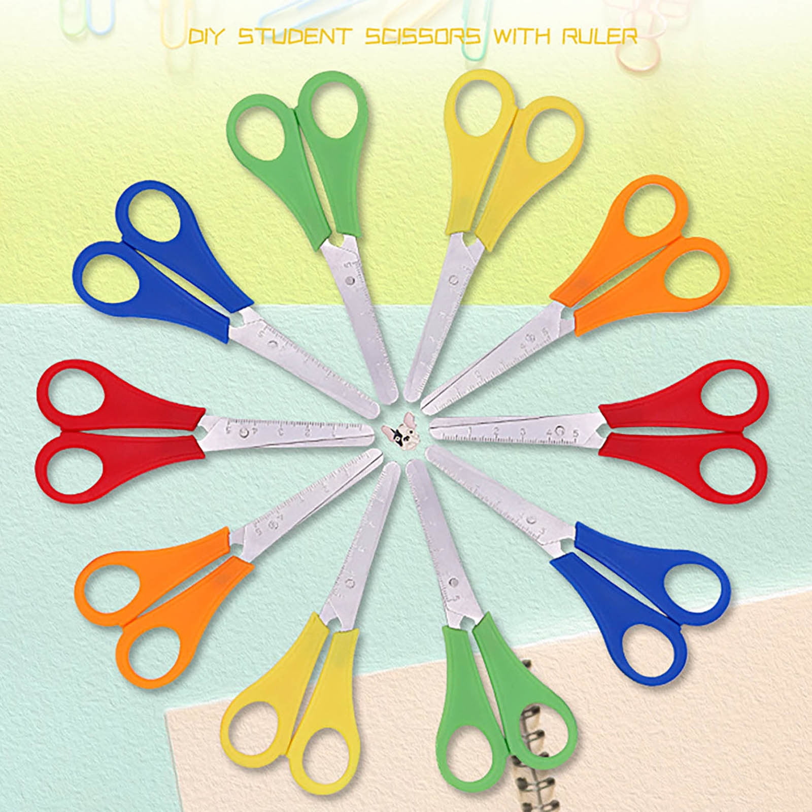 Scissors For School, Kid Scissors for School Supplies, Kids Safety ...