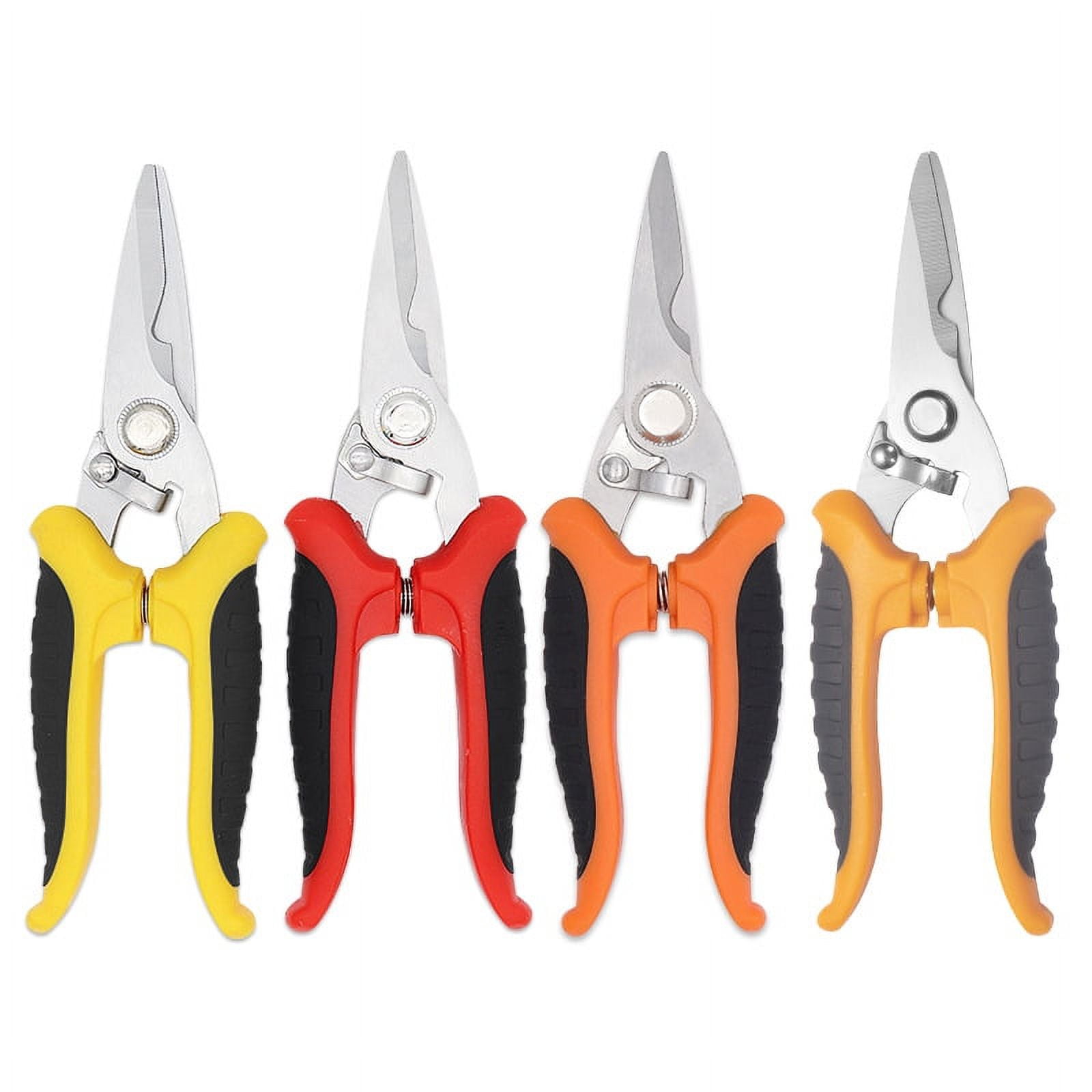 Scissors Heavy Duty, Multi-Purpose Shears with High Stainless Steel ...