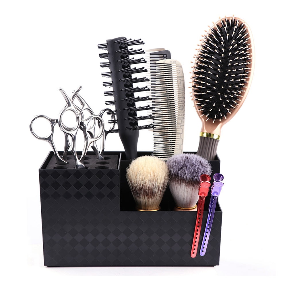 Scissors Holder Shears Block, Barber Shop Scissor Organizer Stand ...