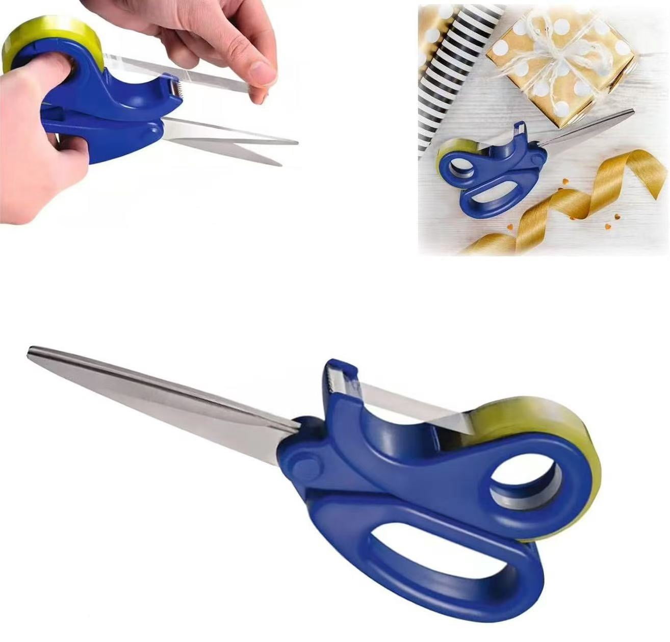 Scissors & Integrated Clear Sticky Tape Dispenser Cutter, Sentdream ...