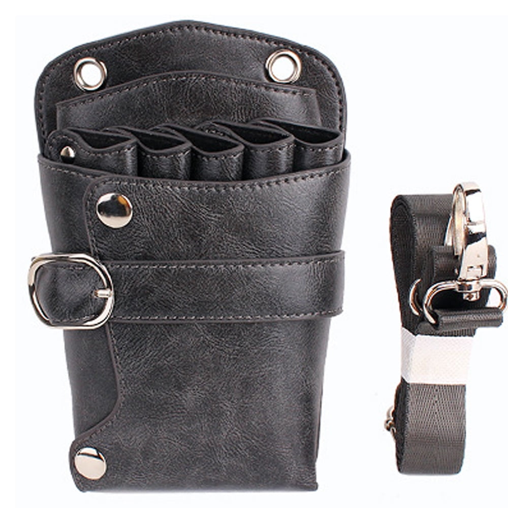 Scissors Pouch Pu Leather Salon Barber Hairdressing Scissors Holster Hair Stylist Tools Bag ...