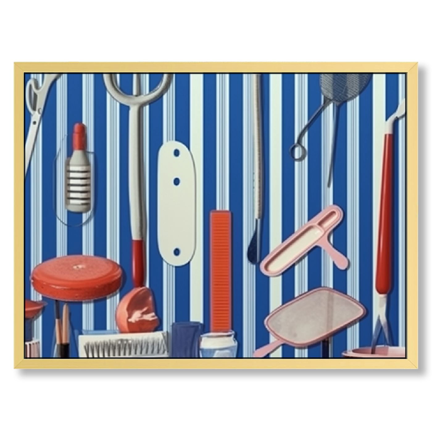 Scissors Rulers Tools Wall Art Canvas Painting Prints Hanging Picture ...