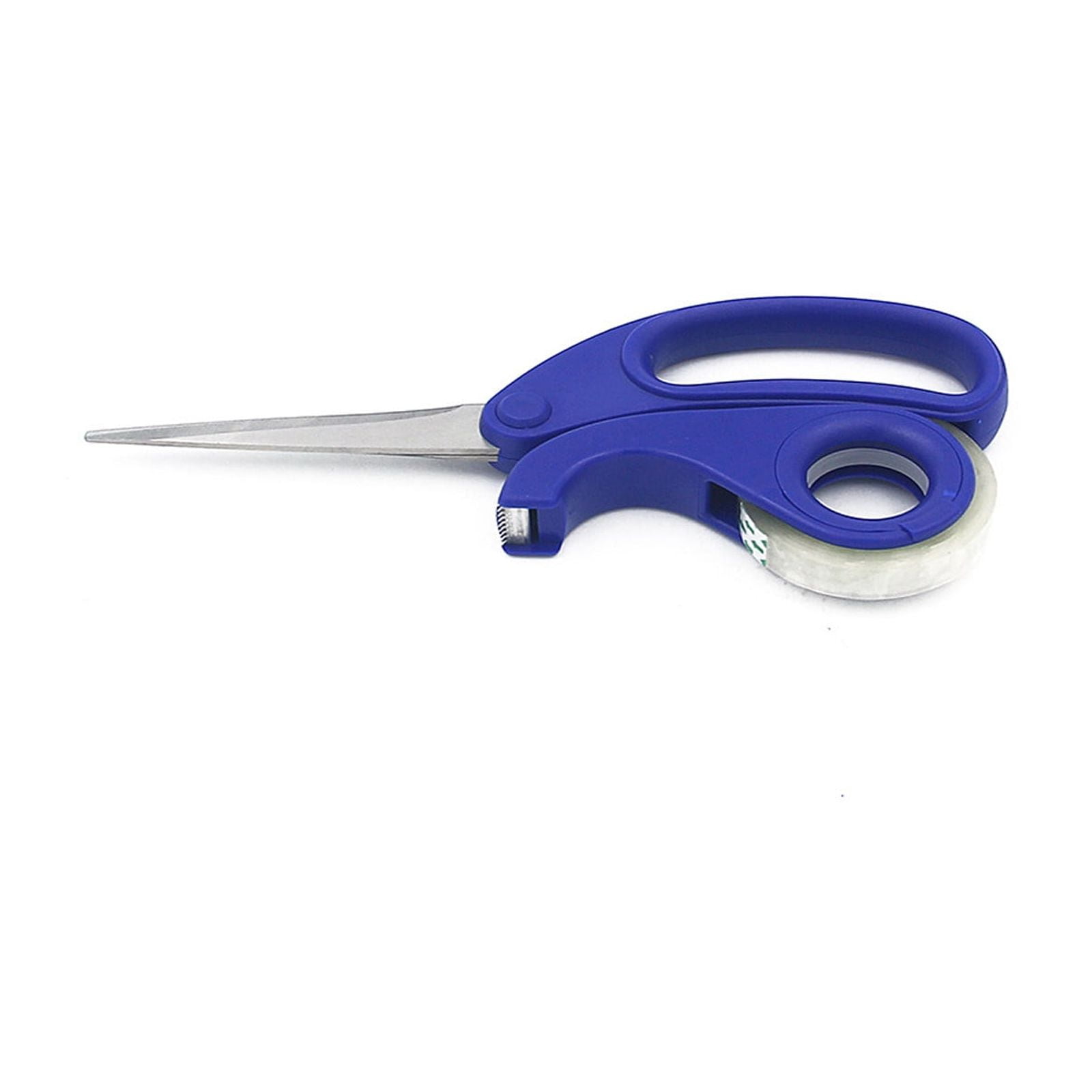 Scissors With Built-In Tape Dispenser And Cutter, Stainless Steel ...
