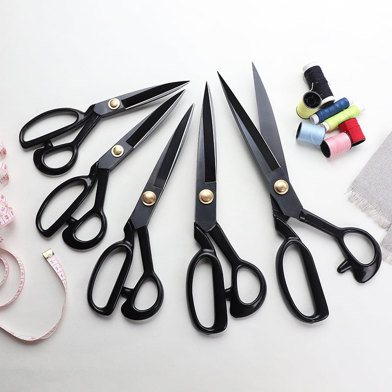 Scissors for Fabric 8/9/10/11/12inch Tailor's Scissors Stainless Steel ...