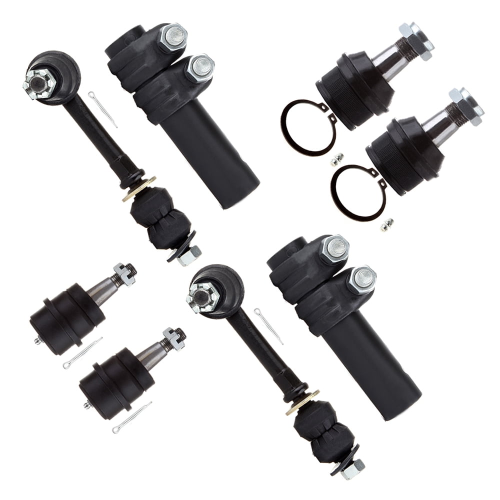 Scitoo 8pcs Suspension Kit 2 Sway Bar 2 Tie Rod Adjusting Sleeve 2 ...
