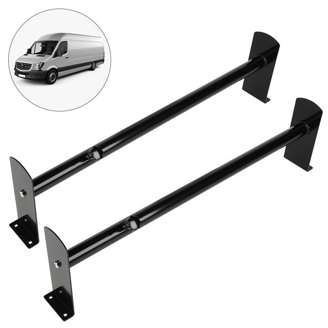 Scitoo Heavy-Duty 2 Bars Steel Utility Ladder Truck Pickup Rack Kayak ...